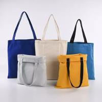 China Reusable Shopping Cotton Tote Bags Personalized Canvas Bags with Custom Printed Logo for sale