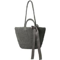 China Straw Woven Bag Bucket Pattern for Women Tote Beach Bag 2023 Beach Season Sales for sale