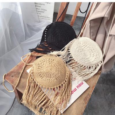 China Multicolor Macrame Crochet Lady Hand Bags Woven Beach Tote Bags for sale