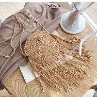 China Multicolor Macrame Crochet Lady Hand Bags Woven Beach Tote Bags for sale