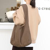 China Custom Outdoor Fashion Beach Bag with Letter Print and Cotton Material for sale