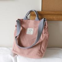 China Customized Color Medium Size Girl Canvas Chest Crossbody Tote Shoulder Messenger Bag for sale