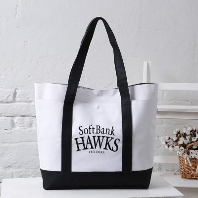 China Customized Logo Accepted Durable Canvas Tote Bag for Outdoor Fashion and Beyond for sale