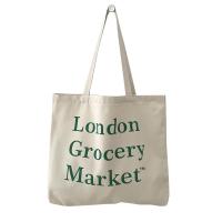 China Large Capacity Cotton Canvas Tote Bag for Shopping Custom Logo Accepted for sale