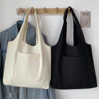 China Custom Logo Canvas Shopping Bag Organic Cotton Tote Bag and Newest Fashionable Style for sale
