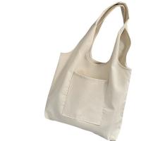 China Custom Logo Canvas Shopping Bag Organic Cotton Tote Bag and Newest Fashionable Style for sale