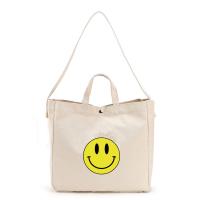 China Medium Size Fashionable Reusable Canvas Cotton Tote Bags for Eco Friendly Shopping for sale