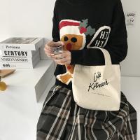 China Customized Logo Customise Fashion Recyclable Shopping Cotton Bag Tote Bag Printed Canvas Bag for sale