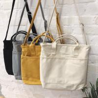 China Accepable OEM/ODM Custom Logo Printing Large Capacity Shoulder Canvas Cotton Tote Bag for sale