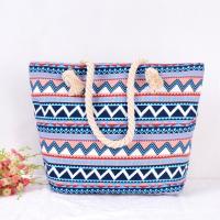 China Newest Fashionable Style 2022 Sublimation Printed Beach Bags for Women None Decoration for sale