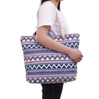 China Newest Fashionable Style 2022 Sublimation Printed Beach Bags for Women None Decoration for sale