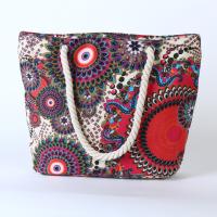 China Custom Full Print Cotton Canvas Tote Bag for Daily Necessities and More for sale