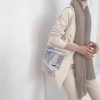 China Newest Fashinable Style Pocket Inside Tote Shoulder Bag with Custom Printing for sale