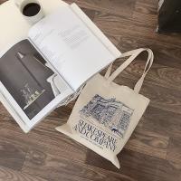 China Newest Fashinable Style Pocket Inside Tote Shoulder Bag with Custom Printing for sale