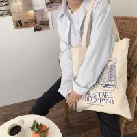 China Newest Fashinable Style Pocket Inside Tote Shoulder Bag with Custom Printing for sale