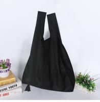 China Customized Logo REPT Eco RPET Polyester Foldable Shopping Bag for Performance for sale