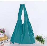 China Customized Logo REPT Eco RPET Polyester Foldable Shopping Bag for Performance for sale