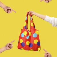 China Supermarket Shopping Reusable Foldable Tote Bag Daily School Life OEM/ODM Acceptable for sale
