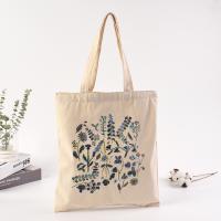 China Accepable OEM/ODM Daily School Life Canvas Shopper Bag with Custom Logo Printing for sale