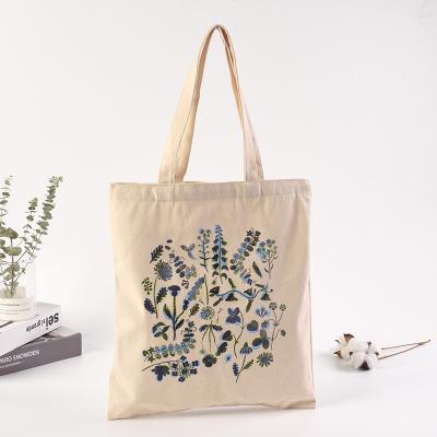 China Accepable OEM/ODM Daily School Life Canvas Shopper Bag with Custom Logo Printing for sale