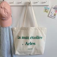 China Customized Logo Size Washable Canvas Tote Shopping Bag for Newest Fashinable Occasion for sale
