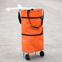 China Folding Shopping Bags Trolleys Cart The Perfect Combination of Style and Functionality for sale