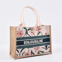 China Jute Shopping Bags Customize Reusable Tote Bag for Medium Size in Bangladesh Market for sale