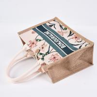 China Jute Shopping Bags Customize Reusable Tote Bag for Medium Size in Bangladesh Market for sale