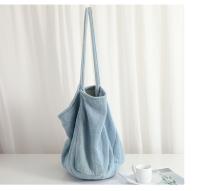 China Lightweight Denim Eco Friendly Cosmetic Shopping Tote Bag with Cartoon Pattern for sale
