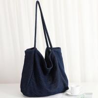 China Lightweight Denim Eco Friendly Cosmetic Shopping Tote Bag with Cartoon Pattern for sale