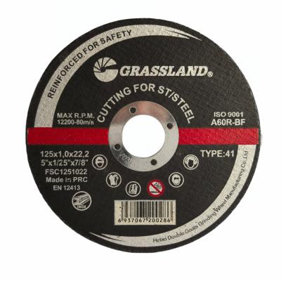 China 5 Inch Cut Off Angle Grinder Thin Cutting Disc 5