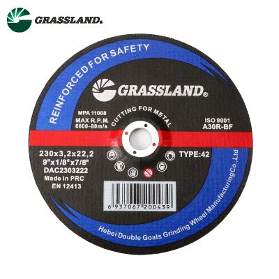 China Abrasive Cut Off Wheel 3.2mm Thickness Metal Cutting Disc with Aluminum Oxide Abrasive for Smooth and Precise Metal Cutting for sale