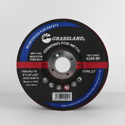 China Metal Grinding Discs 100mm Diameter Resin Bonded Wheels Suitable for Angle Grinder in Metal Fabrication and Maintenance for sale