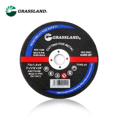 China 75mm Abrasive Metal Cutting Discs for sale