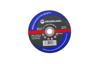 China Straight 7 Inch 180X1.6mm Flat Center Thin Angle Grinder Discs for sale