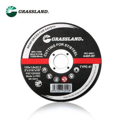 China 125X1.6mm Abrasive Inox 5 Inch Metal Cutting Discs for sale
