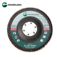 China 4-1/2 In. 120 Grit Polishing Aluminum Oxide 27 Flap Disc Wheel for sale