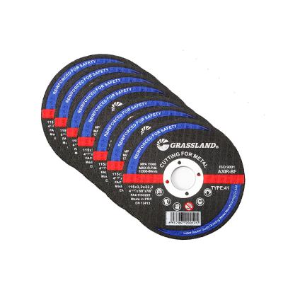 China Aluminium Oxide 115X3X22.2mm Steel Metal Grinding Discs for sale
