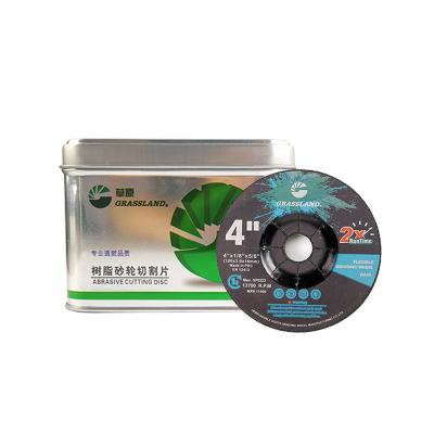 China Aluminium Oxide Stainless Steel 4 Inch Flexible Grinding Disc for sale