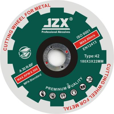 China Jzx T27-7x1/8x7/8 Grinding Corundum Abrasive Cut Off Disc for sale