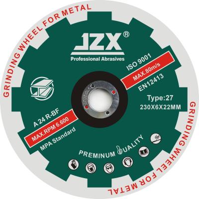 China 230x6.8x22.23 Inox Depressed Metal Grinding Discs Type 27 for sale