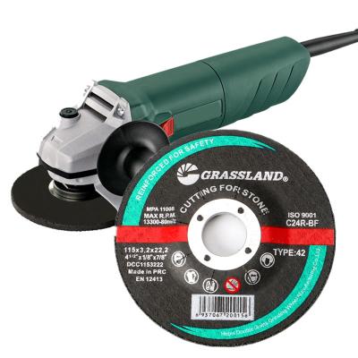 China 60# Grit 115mm Stone Cutting Wheel For Angle Grinder for sale