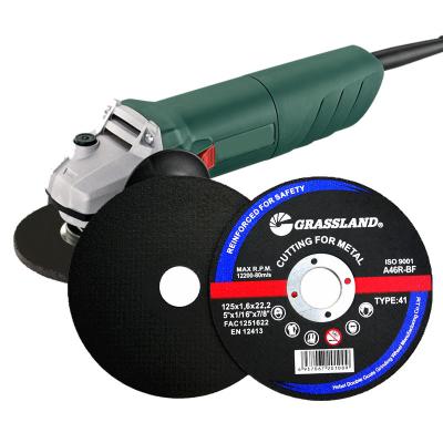 China Abrasive Flat 125mm Metal Cutting Discs For Angle Grinder for sale