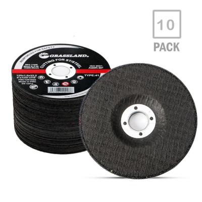 China Resin Bonded 115mm 4.5 Inch Grinding Discs For Stainless Steel for sale