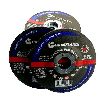 China 4.5x3mm 115*3.2*22 Metal Depressed Center Cut Off Wheel for sale