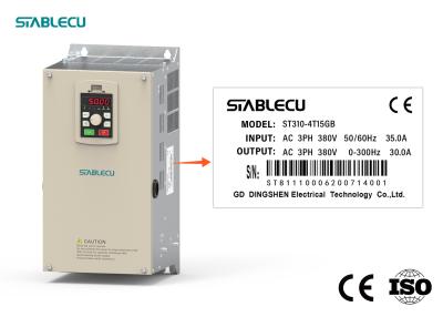 China 15KW High-Performance VFD Three Phase Motor Inverter AC Drive for sale