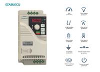 China Variable Speed Micro Drive VFD 0.75KW 220V Single To Three Phase Motor for sale