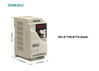 China 300HZ Micro Drive VFD 220Volt 380Volt 1 Phase 3 Phase Frequency Converter for sale