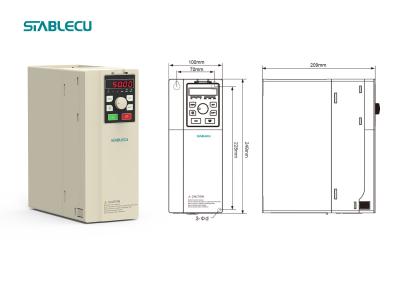 China 50HZ 60HZ Vector Frequency Converter 5.5KW 7.5KW 11KW AC Inverter Drives for sale