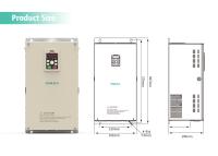 China 30KW 37KW AC Frequency Inverter 480V 1 Phase VFD Overload Protection for sale